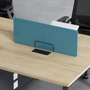 Navy Focus Cubicle Workstations Various Sizes - Al Asala Furniture